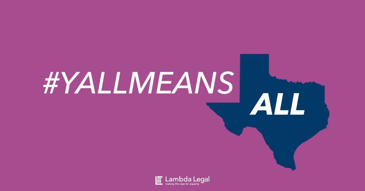 Toilet Flushing: Adiós TX SB3 | Lambda Legal Legacy