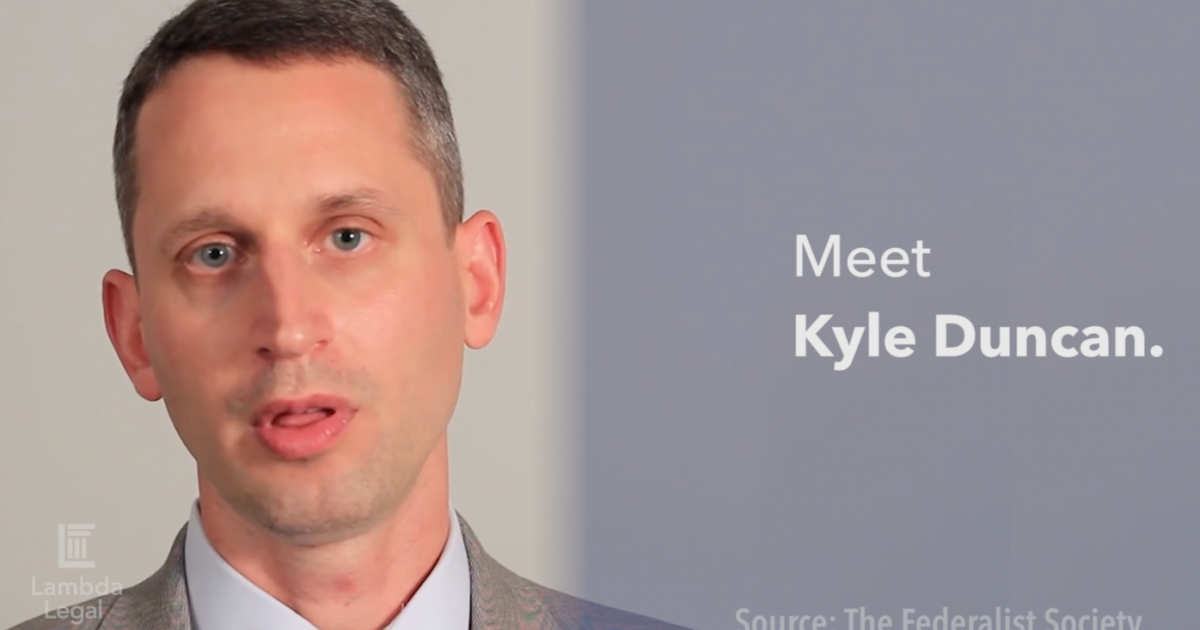 Lambda Legal Condemns Confirmation of Virulent Anti-LGBT Judge | Lambda ...